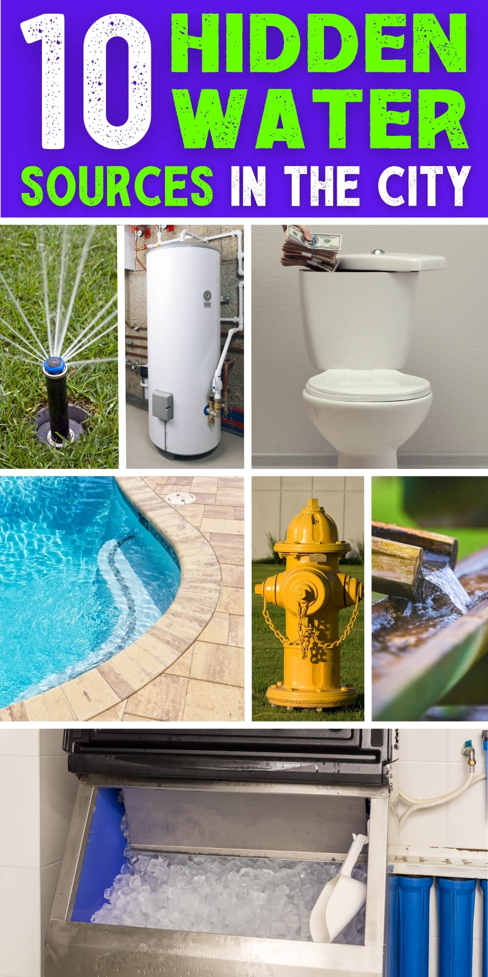 10 Hidden Water Sources in The City