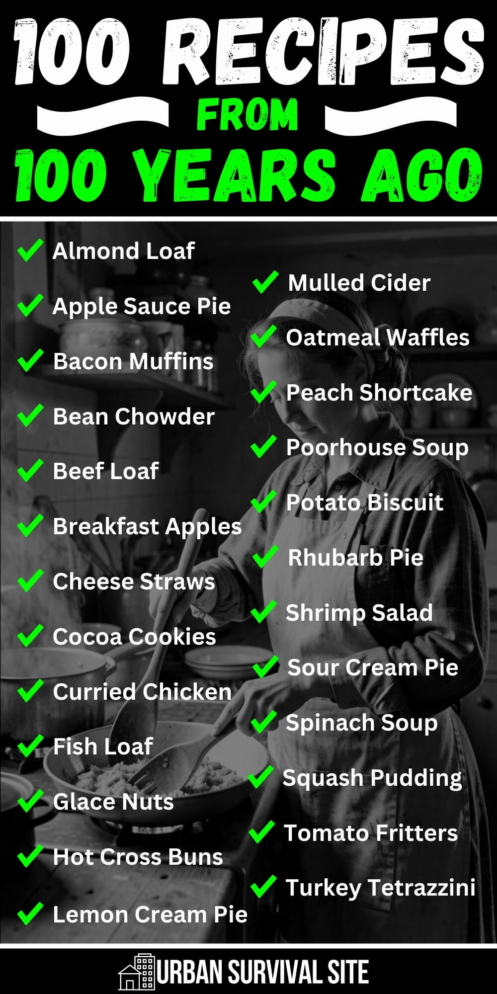 100 Recipes from 100 Years Ago