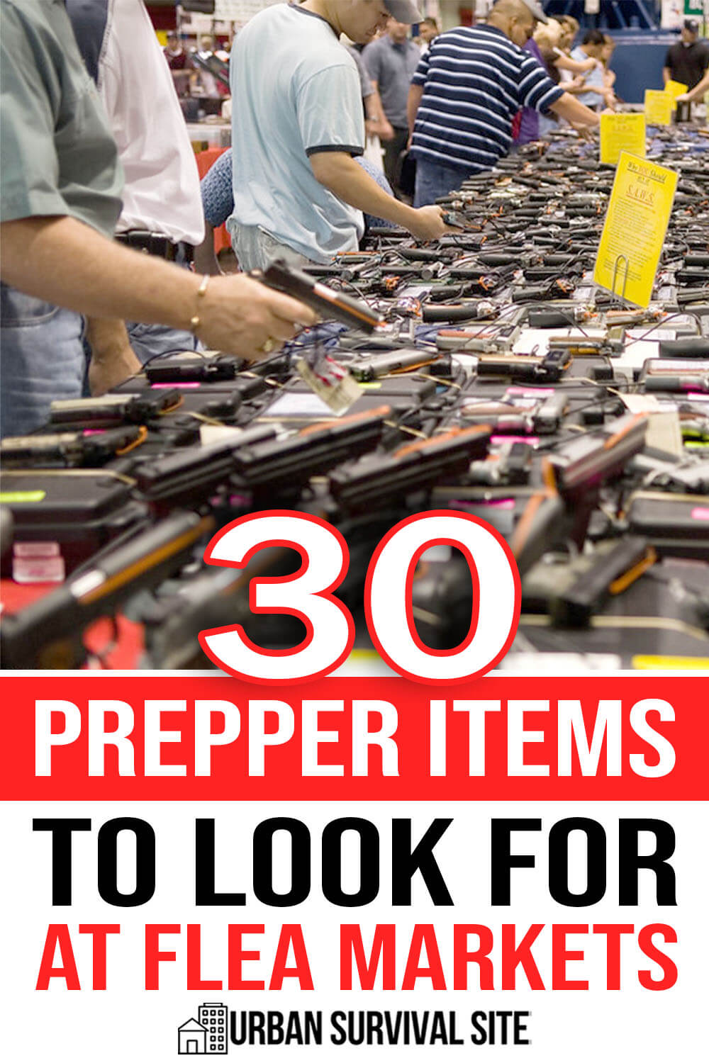 30 Prepper Items To Look For at Flea Markets and Thrift Stores