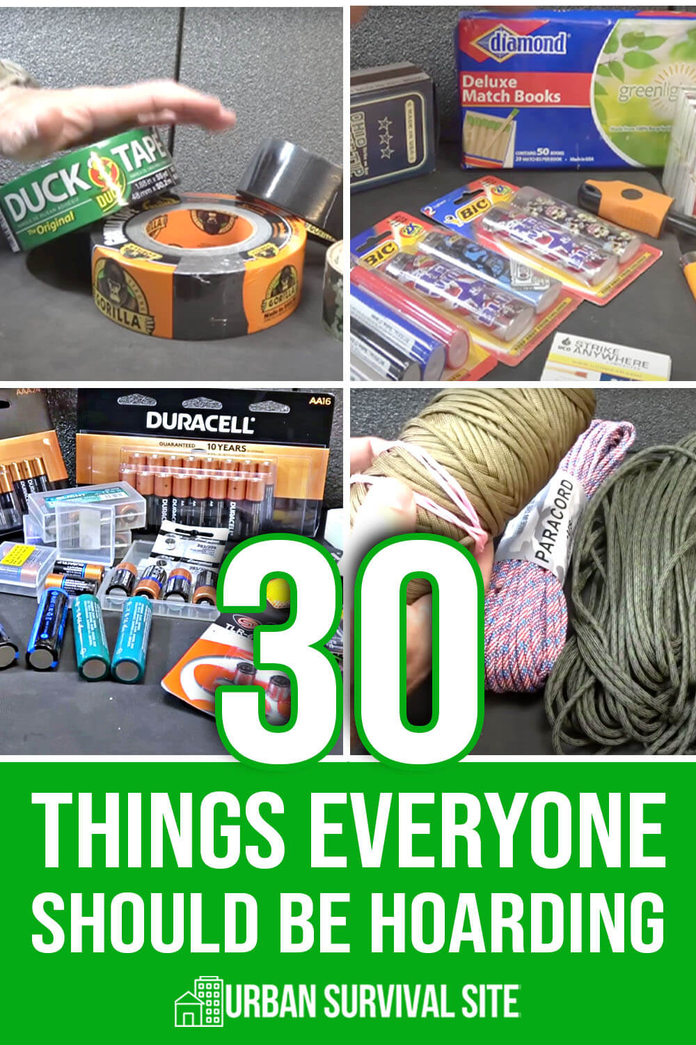 30 Things Everyone Should Be Hoarding