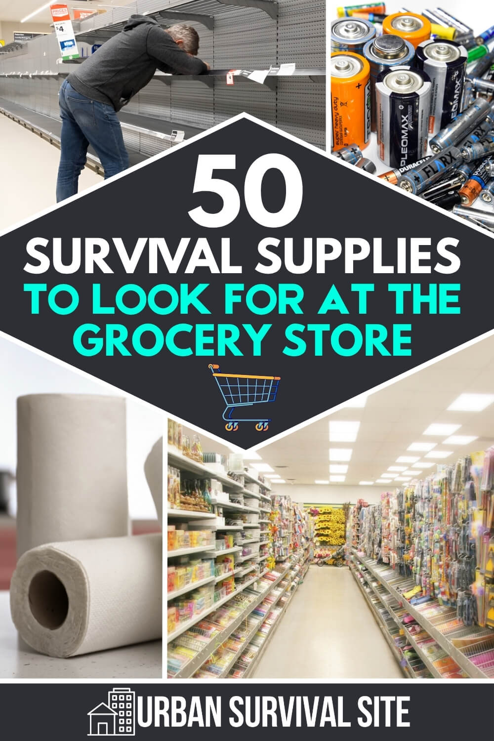 50 Survival Supplies to Look for at the Grocery Store