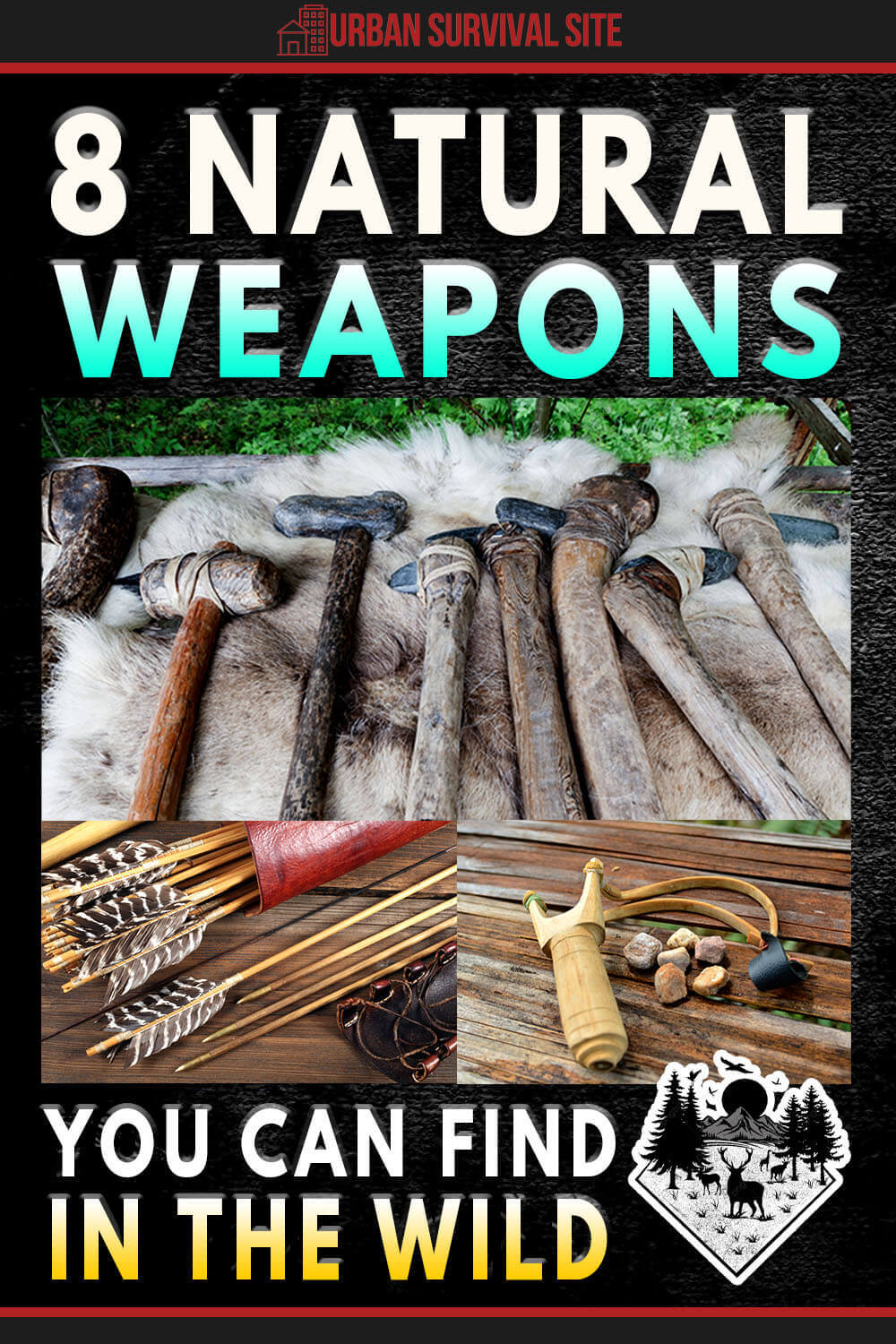 8 Natural Weapons You Can Find In The Wild | Urban Survival Site