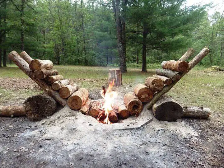 How to Build a Self-Feeding Fire that Lasts All Night