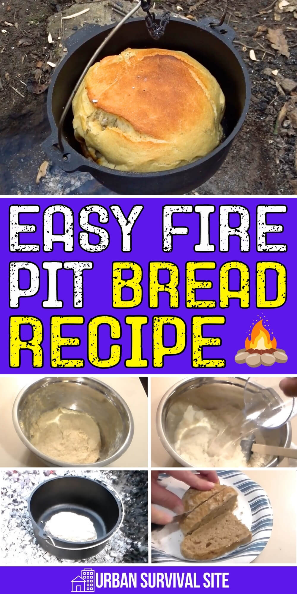 Easy Fire Pit Bread Recipe