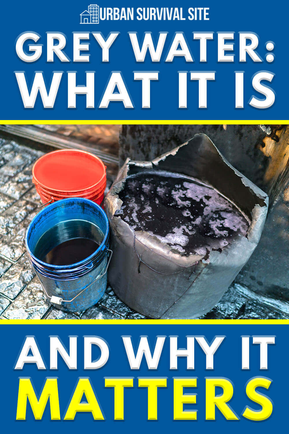 Grey Water: What It Is and Why It's So Important