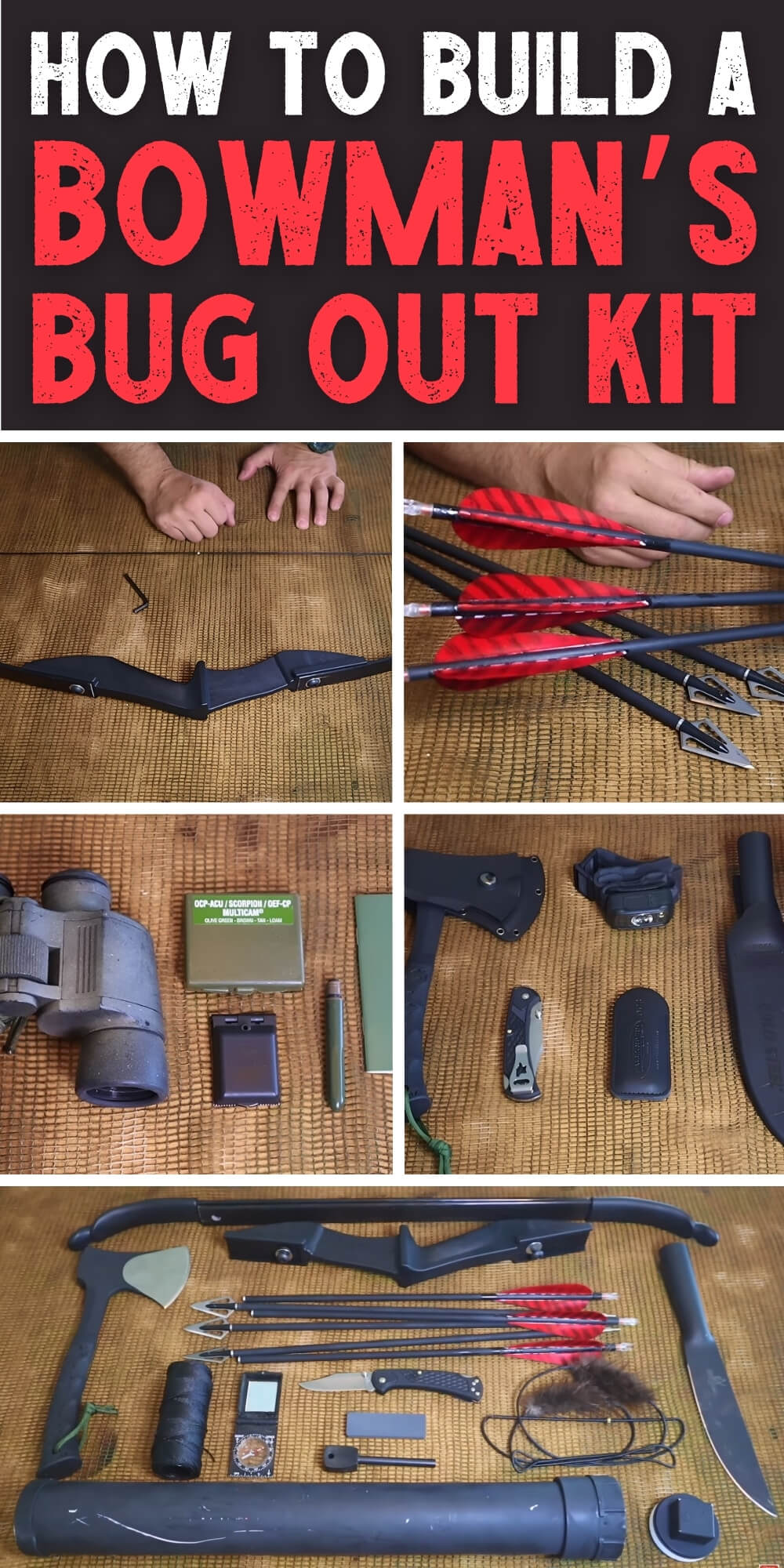 How to Build an Archer's Survival Kit
