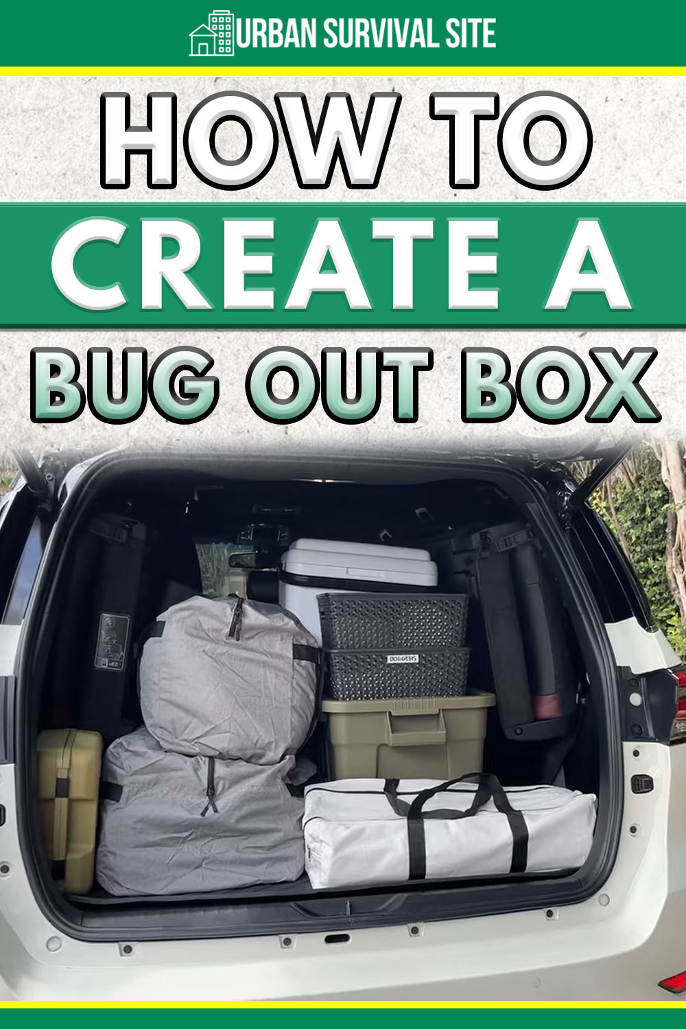 How to Create a "Bug Out Box" | Urban Survival Site