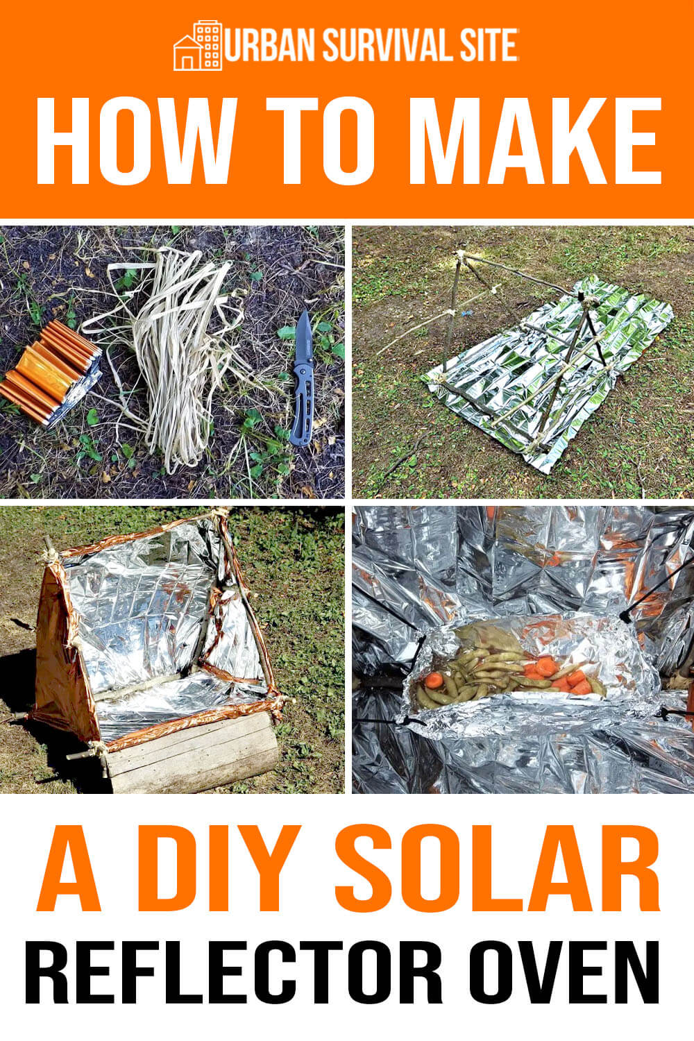 How To Make A DIY Solar Reflector Oven
