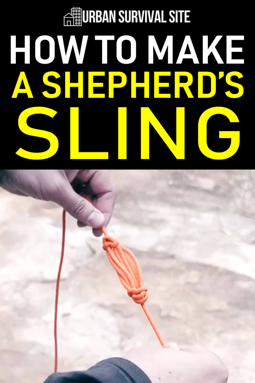 How To Make A Shepherd's Sling