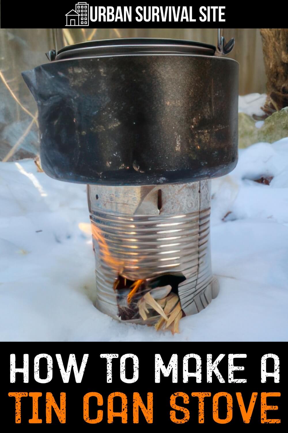 How to Make a Tin Can Stove
