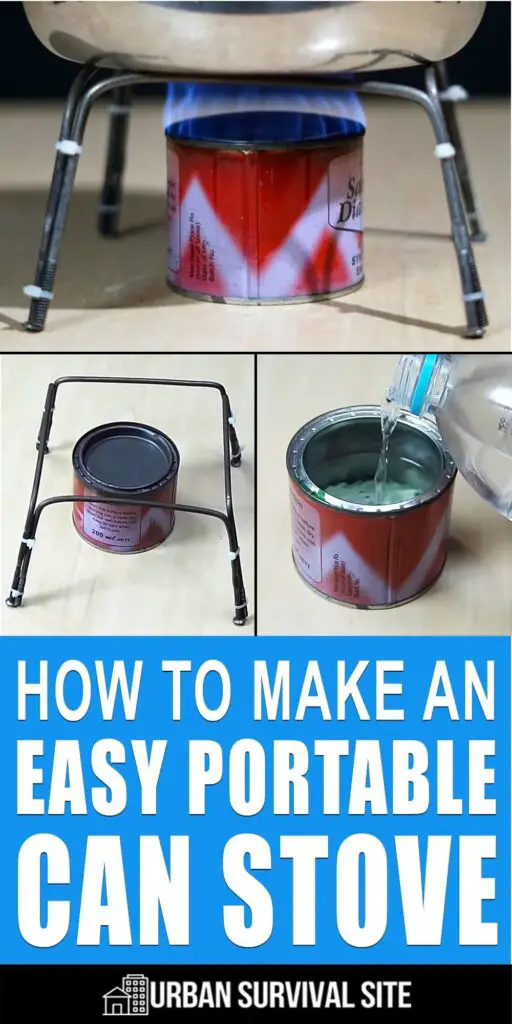 How To Make An Easy Portable Can Stove | Urban Survival Site