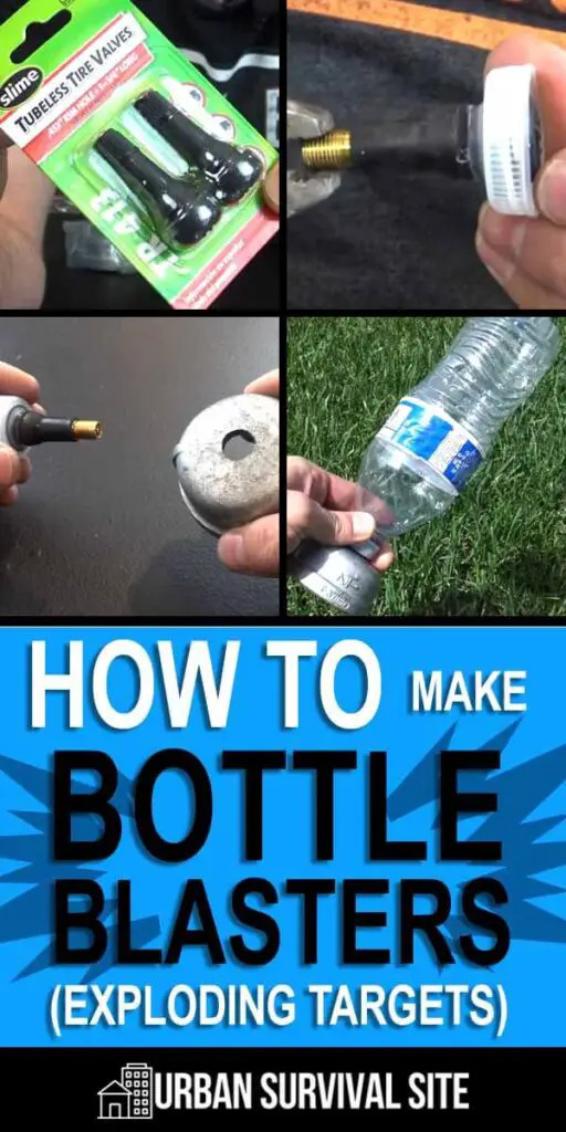 How To Make Bottle Blasters (Exploding Targets) | Urban Survival Site