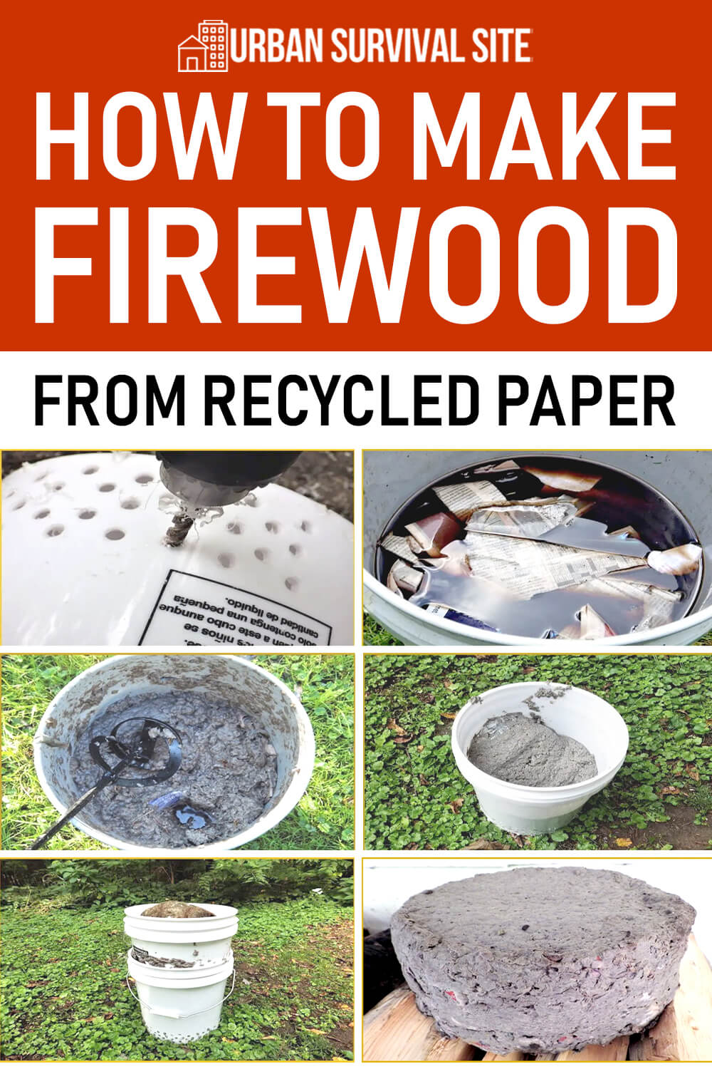 How To Make Firewood From Recycled Paper