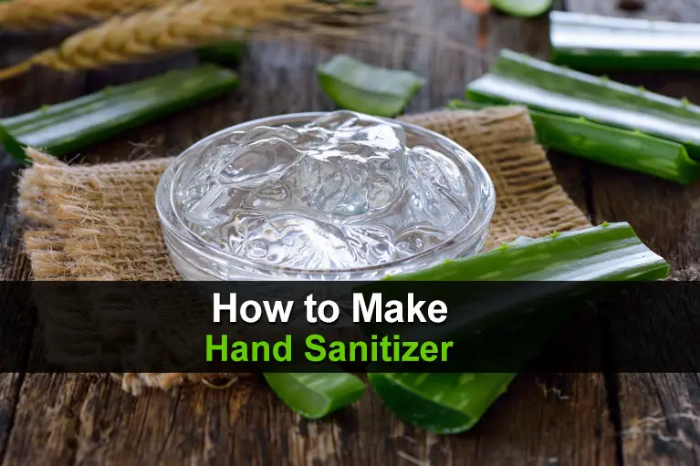 How To Make Hand Sanitizer