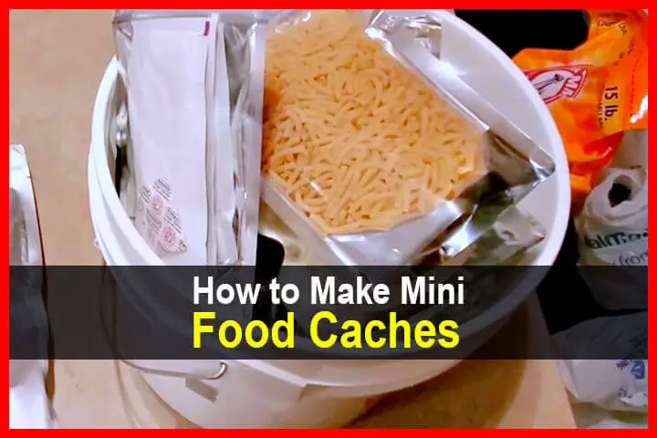 How to Make Mini Food Caches