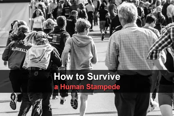 How to Survive a Human Stampede