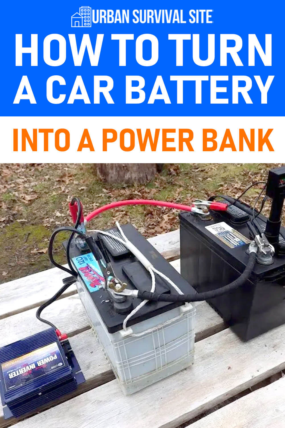 How To Turn A Car Battery Into A Power Bank