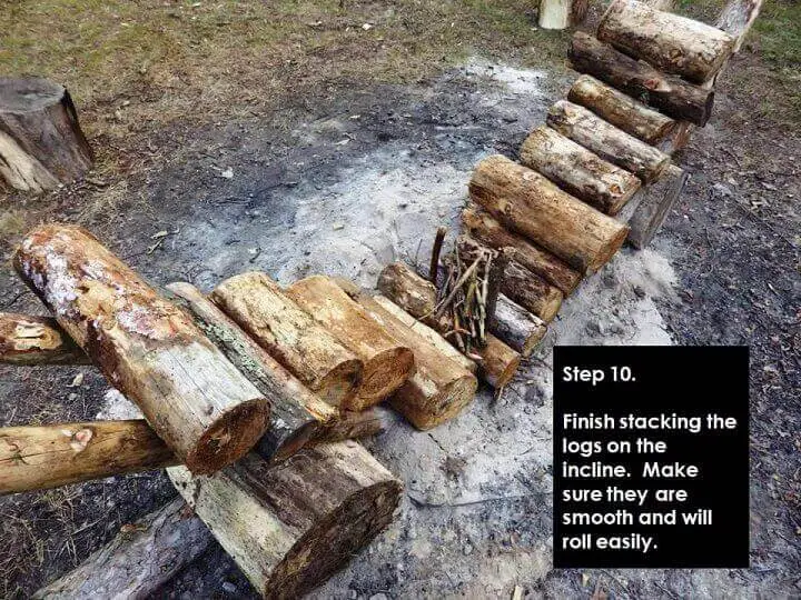 How to Build a Self-Feeding Fire that Lasts All Night