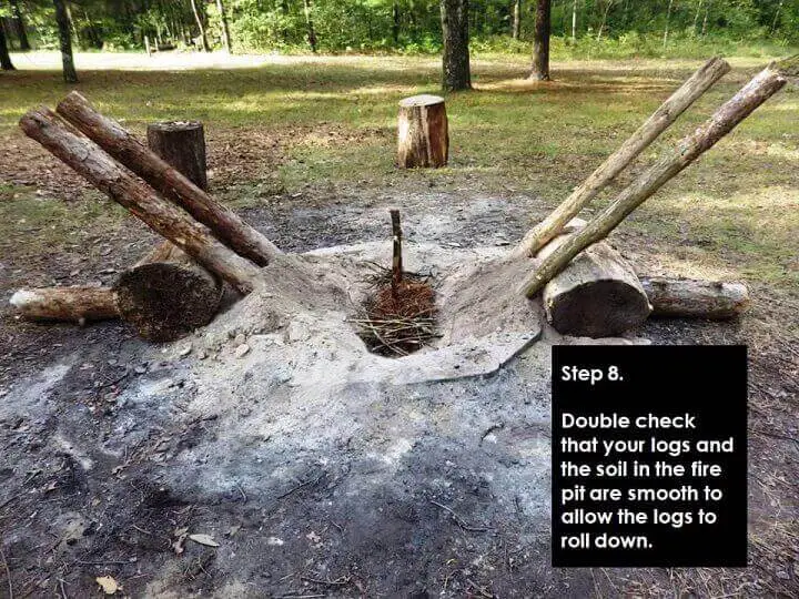 How to Build a Self-Feeding Fire that Lasts All Night