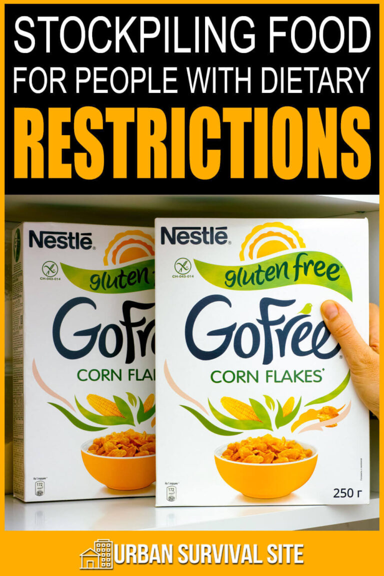 Stockpiling Food For People With Dietary Restrictions | Urban Survival Site