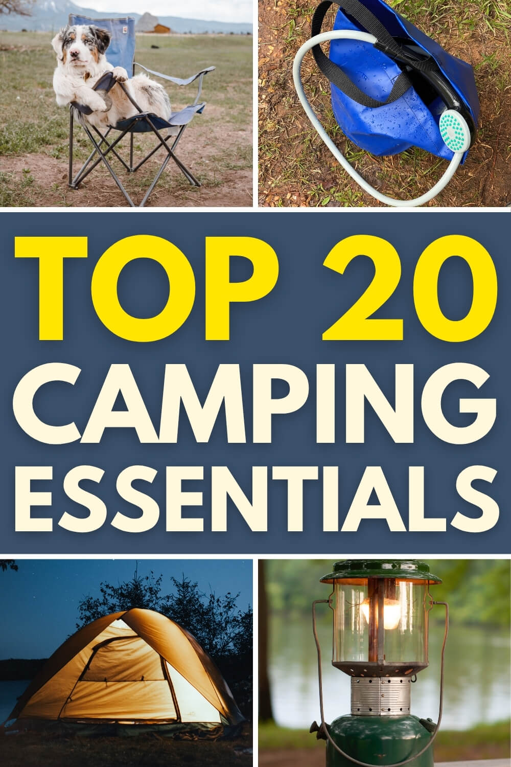 Top 20 Camping Essentials